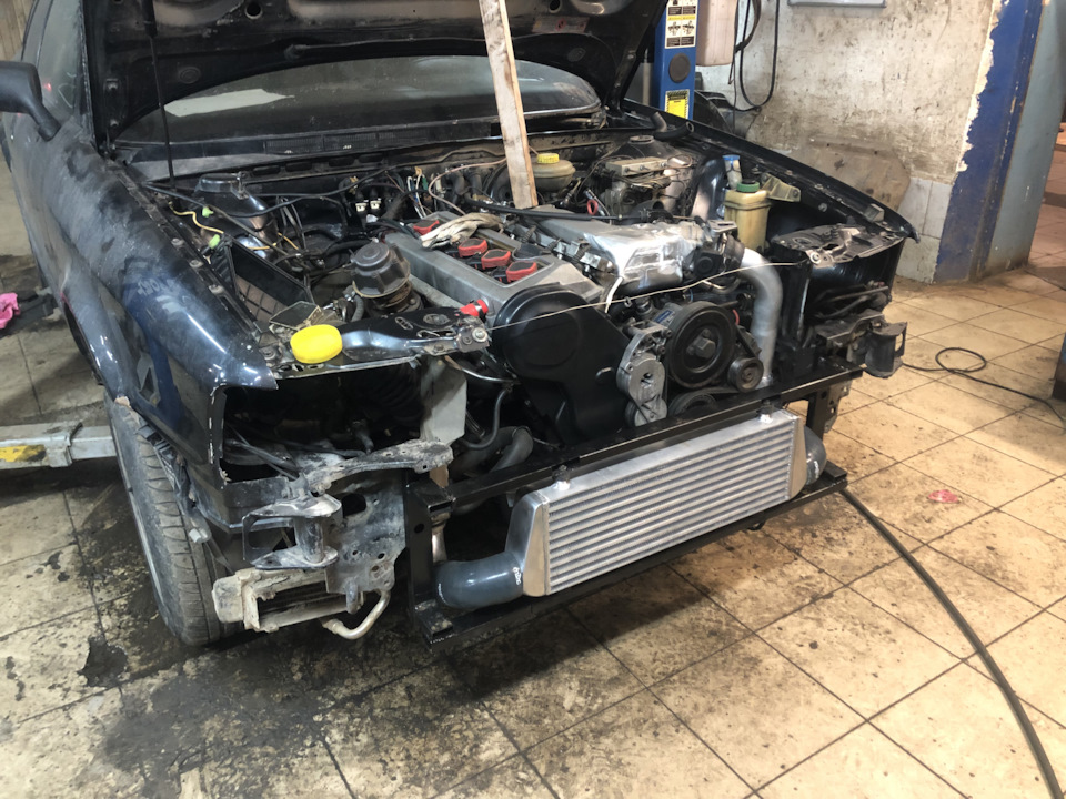 Первый выезд Ауди 80 Aan — Audi 80 B4 2 2 л 1994 года тюнинг Drive2