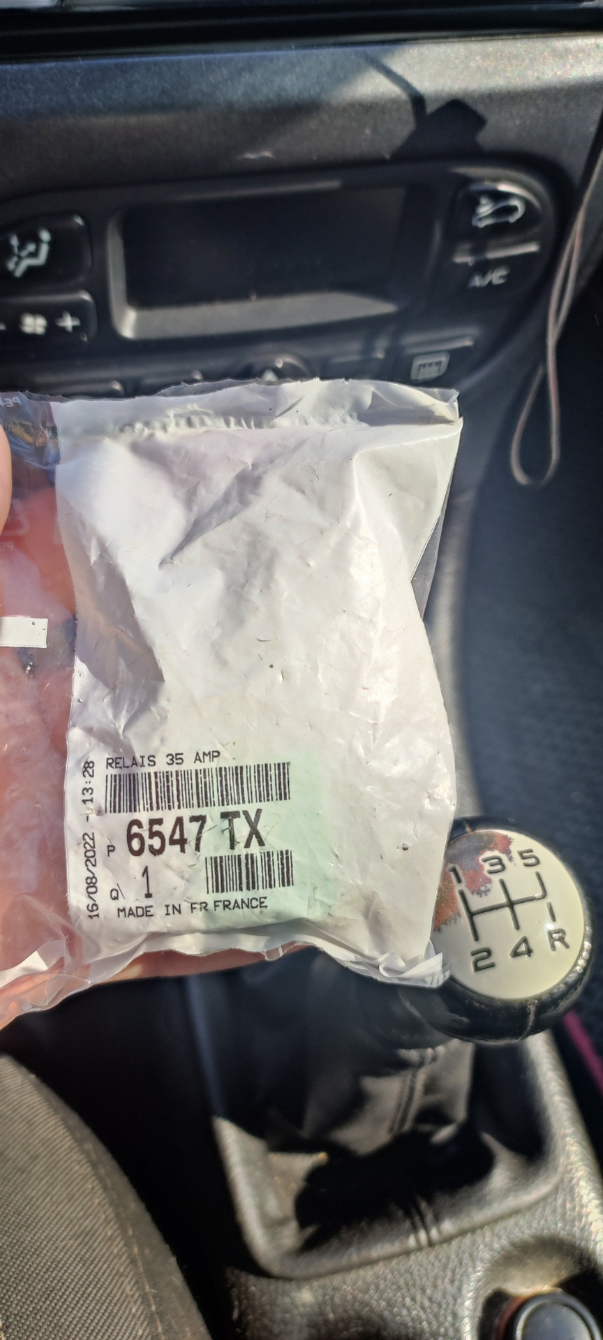6547TX Реле вентилятора PSA Peugeot Citroen | Запчасти на DRIVE2