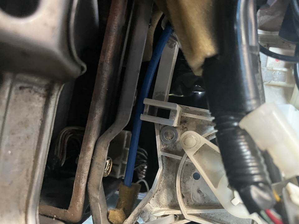 Усиленный трос печки lancer 9 — Mitsubishi Lancer IX, 1,6 л, 2004 года ...