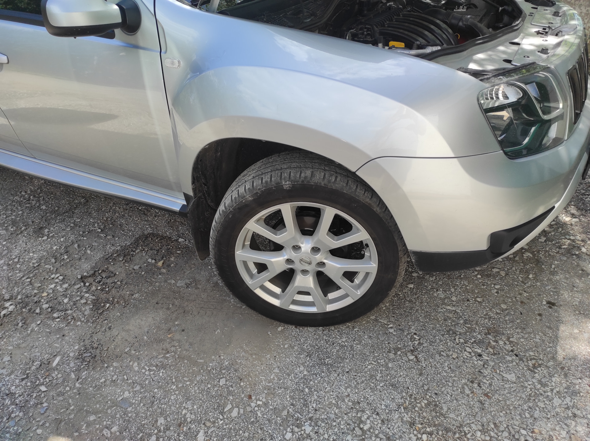 Колеса от ниссан икстрейл Т31 225/55/18 — Renault Duster (1G), 2 л ...