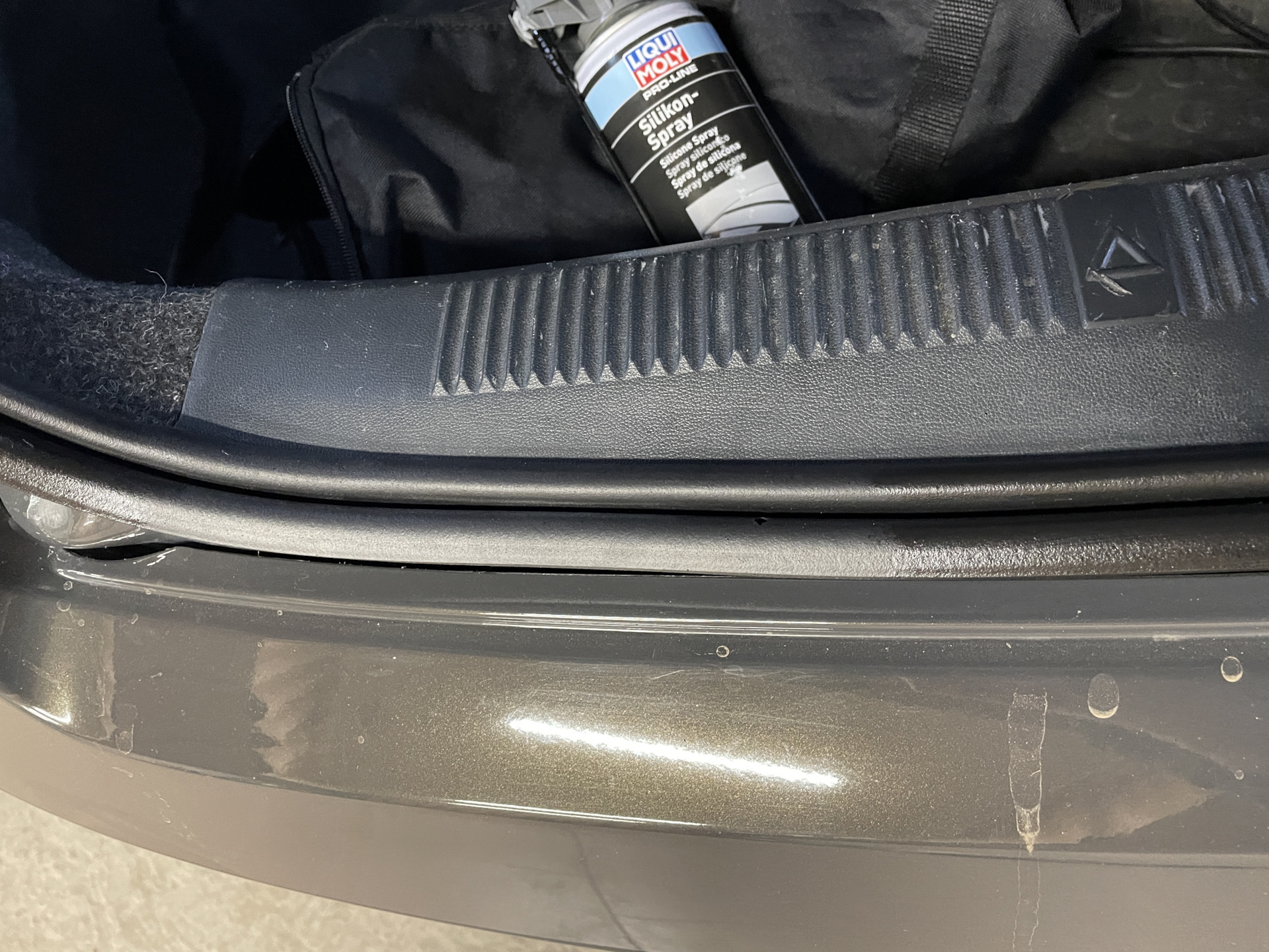 Liqui Moly Silicon-spray для уплотнителей. — Skoda Octavia A5 Mk2, 1,8 ...