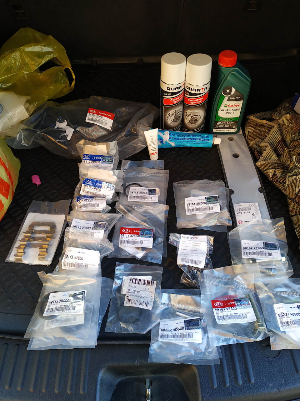 Обновил тормозную систему — KIA Sorento (2G), 2,2 л, 2010 года | визит ...