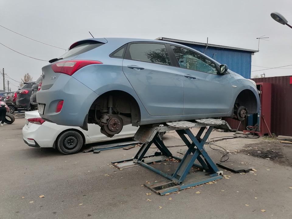 Зимняя резина Сайлун айс блейзер wst3 — Hyundai i30 (2G), 1,6 л, 2012 ...