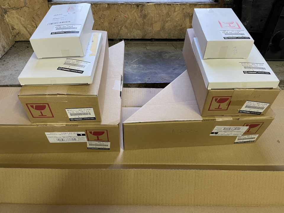 Установка рестайлинговых зеркал на дорест. — Mazda 6 (3G) GJ, 2,5 л ...