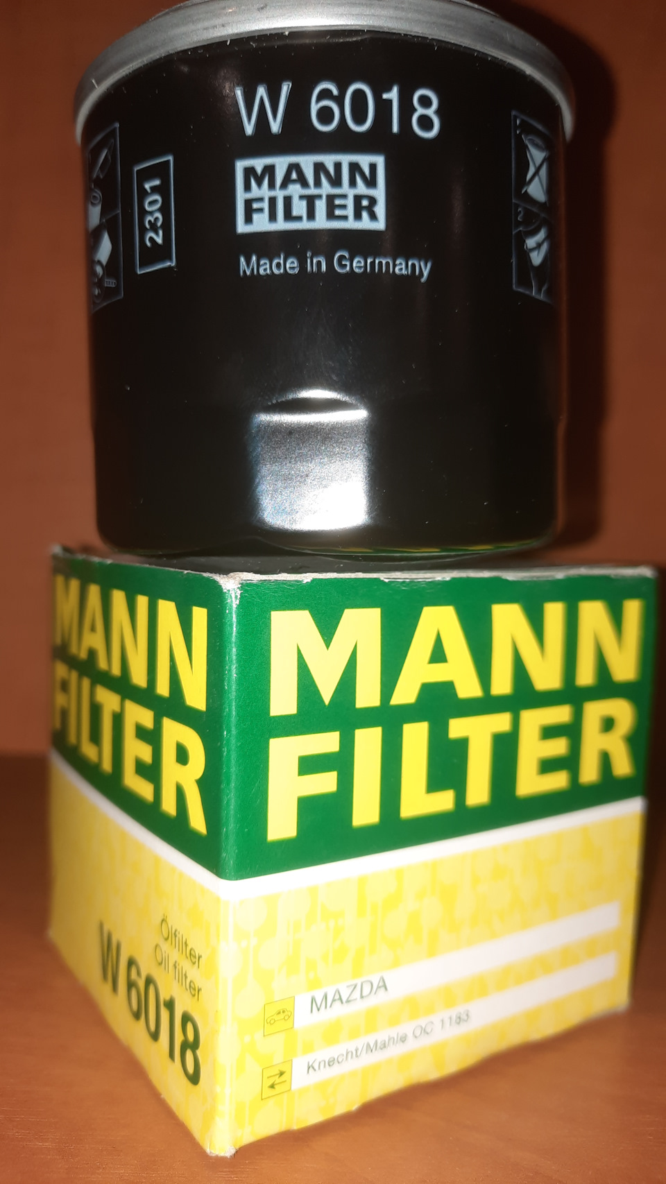 W6018 Масляный фильтр MANN FILTER | Запчасти на DRIVE2