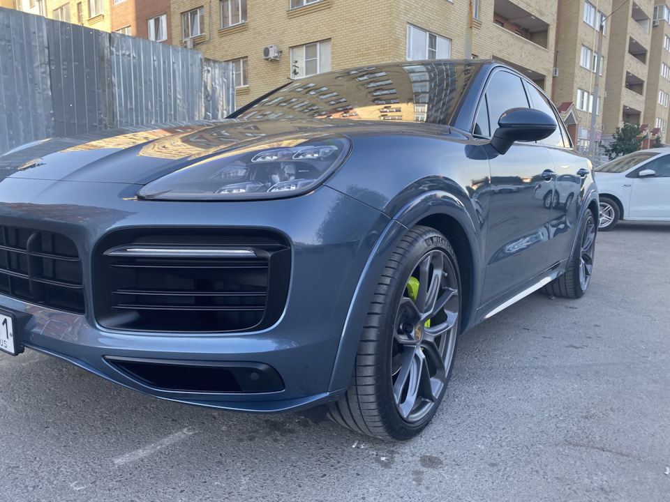 100. Новые тапочки — Porsche Cayenne (3G), 3 л, 2018 года | колёсные диски | DRIVE2