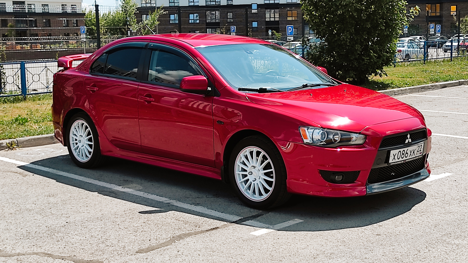 Mitsubishi Lancer X 2.0 бензиновый 2008 | 2.0МТ на DRIVE2