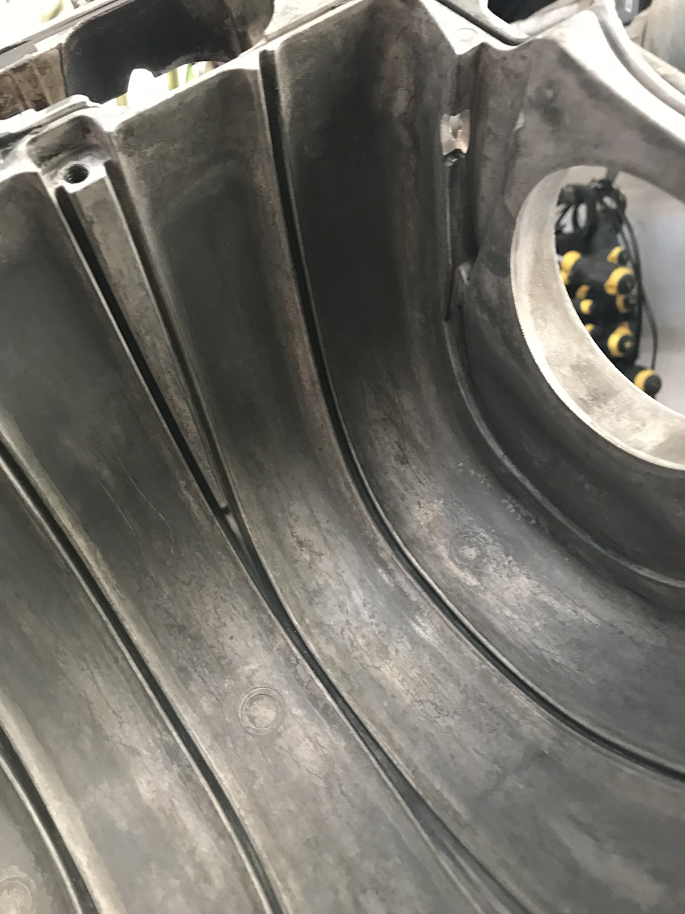 M272 Коллектор — Mercedes-Benz M-Class (W164), 3,5 л, 2007 года ...