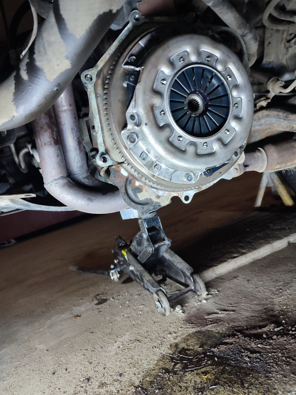 Замена сцепления — Mitsubishi Lancer IX, 1,6 л, 2007 года | расходники ...