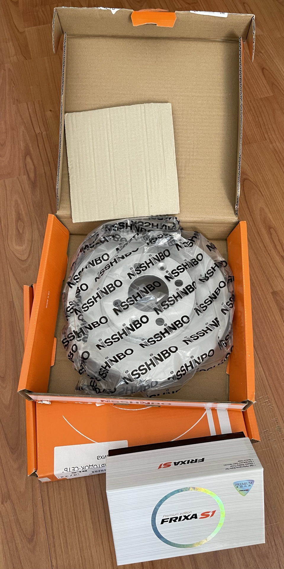 Связка Nisshinbo и Hankook Frixa S1 Premium — Hyundai Solaris (2G), 1,6 ...