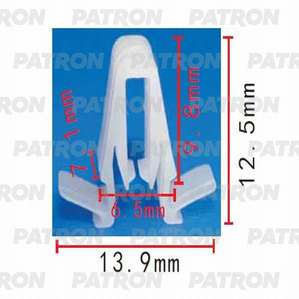 P370381 Клипса пластмассовая Lexus, Toyota применяемость: молдинги ...