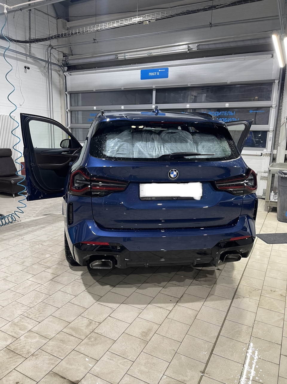 До выезда из салона — BMW X3 (G01), 2 л, 2021 года | аксессуары | DRIVE2
