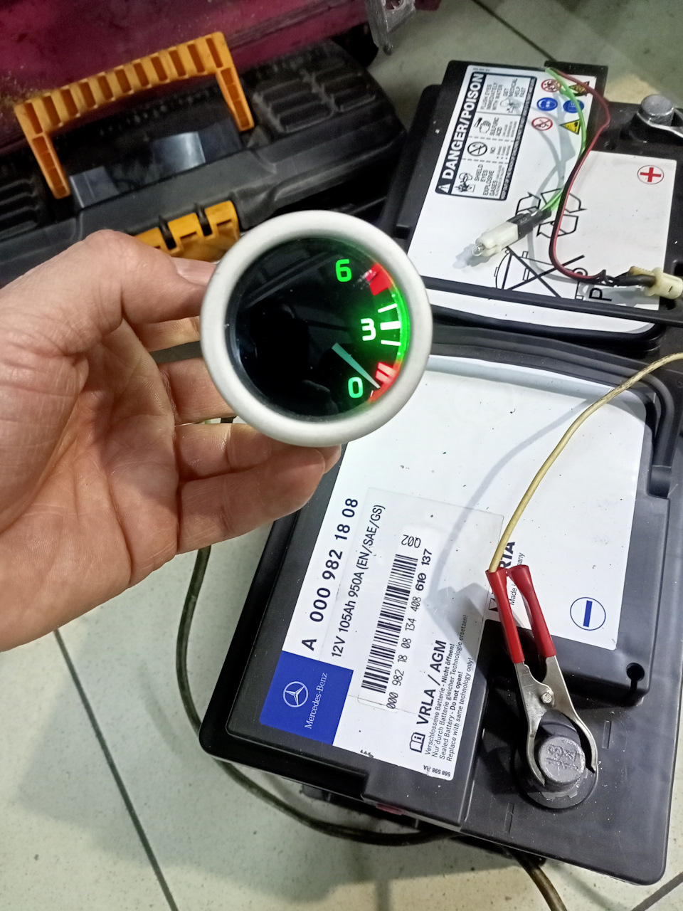 A0009821808 Акб 12в 105ач Mercedes | Запчасти на DRIVE2