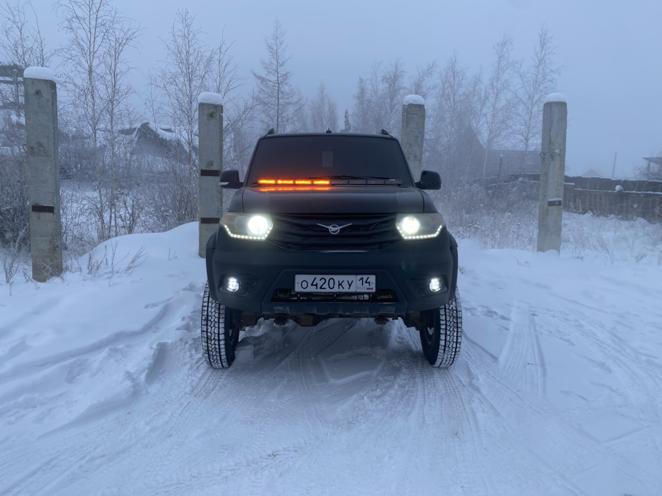 Зимние шины — УАЗ Patriot, 2,7 л, 2015 года | просто так | DRIVE2