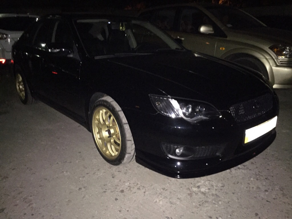 Первые фото с STi губой и ресницами Zero Sports. — Subaru Legacy (BL/BP ...