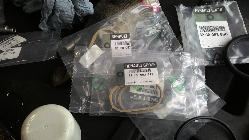 8200052312 Прокладка рессивера RENAULT | Запчасти на DRIVE2