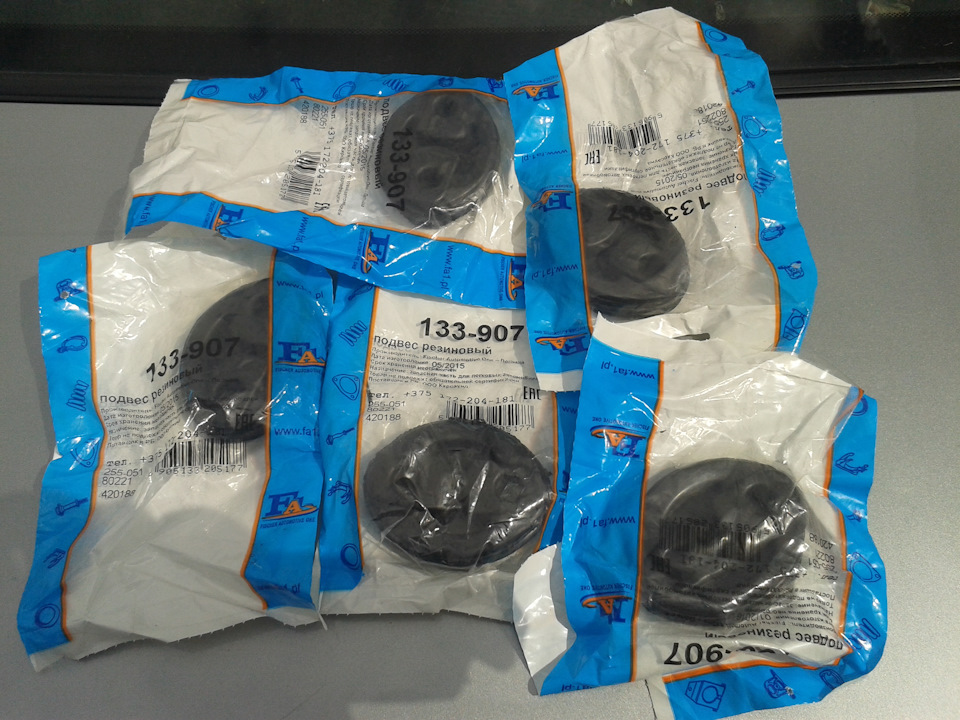 Замена выхлопной системы. — Honda Accord (5G), 2 л, 1998 года ...