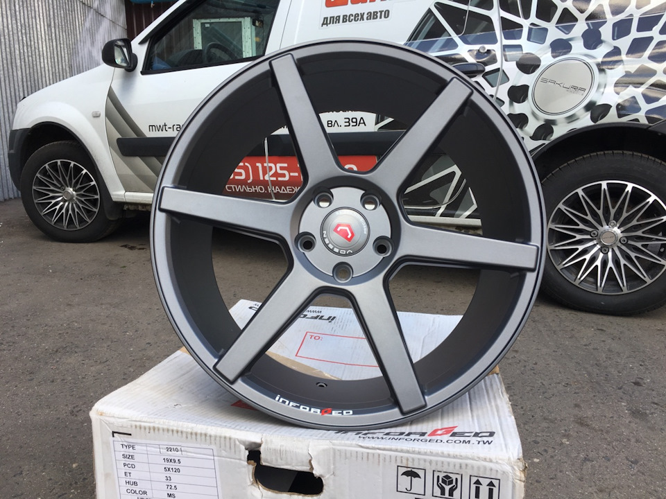 АКЦИЯ! литые диски INFORGED IFG3 в 19м размере за 45100 руб/компл ...