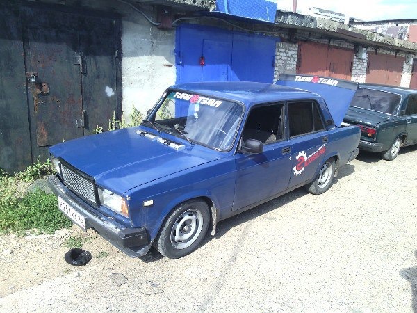 Как без боевой раскраска МРАЗИ — Lada 2107, 1,5 л, 2004 года | стайлинг | DRIVE2
