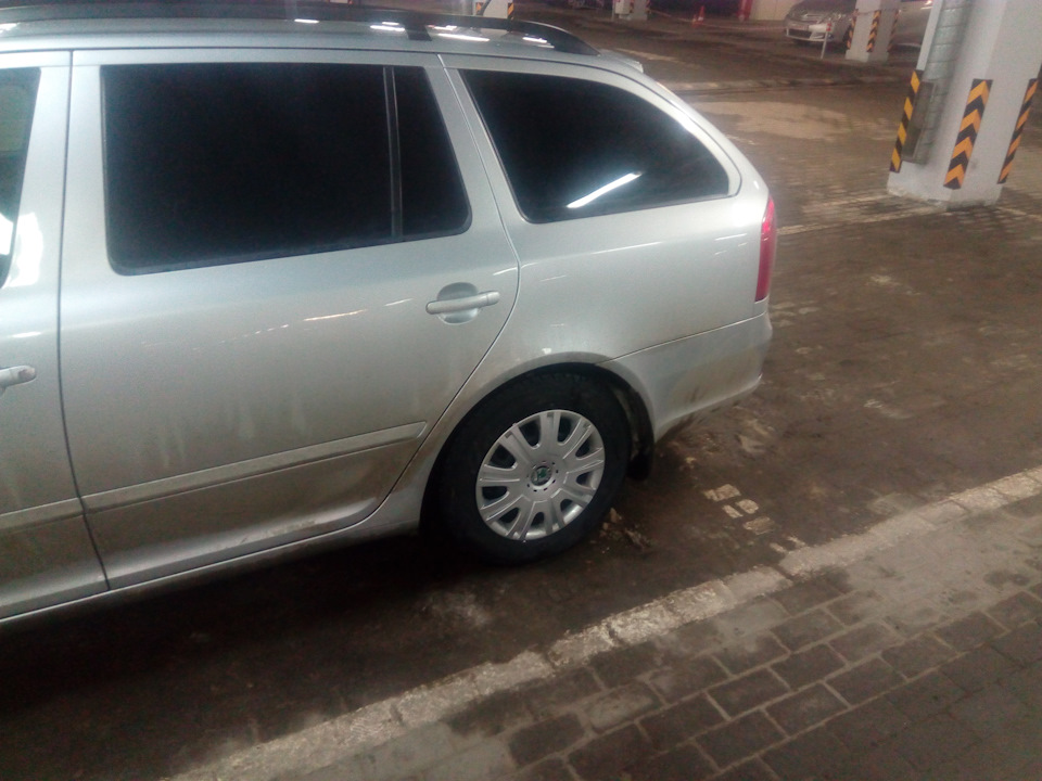 Замерзла задняя подвеска — Skoda Octavia Combi A5 Mk2, 1,6 л, 2012 года ...