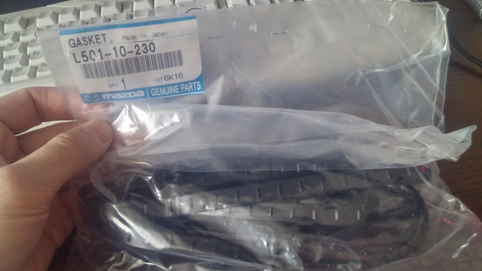 L50110230 Прокладка клапанной крышки Mazda | Запчасти на DRIVE2