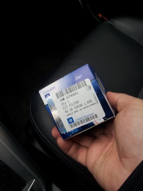 93745801 Фильтр масляный GM | Запчасти на DRIVE2