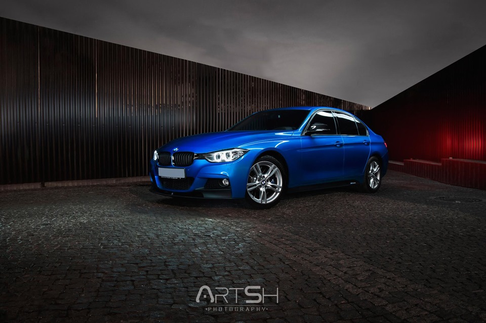 M Performance aero lip — BMW 3 series (F30), 3 л, 2014 года | стайлинг | DRIVE2