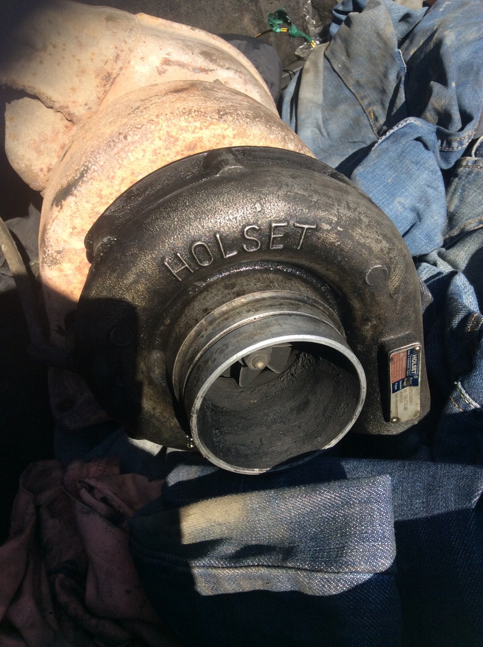 Holset 3526008 на 1jz — Toyota Mark II (100), 2,4 л, 1996 года | своими ...