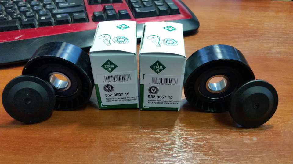 532055710 Ролик INA | Запчасти на DRIVE2