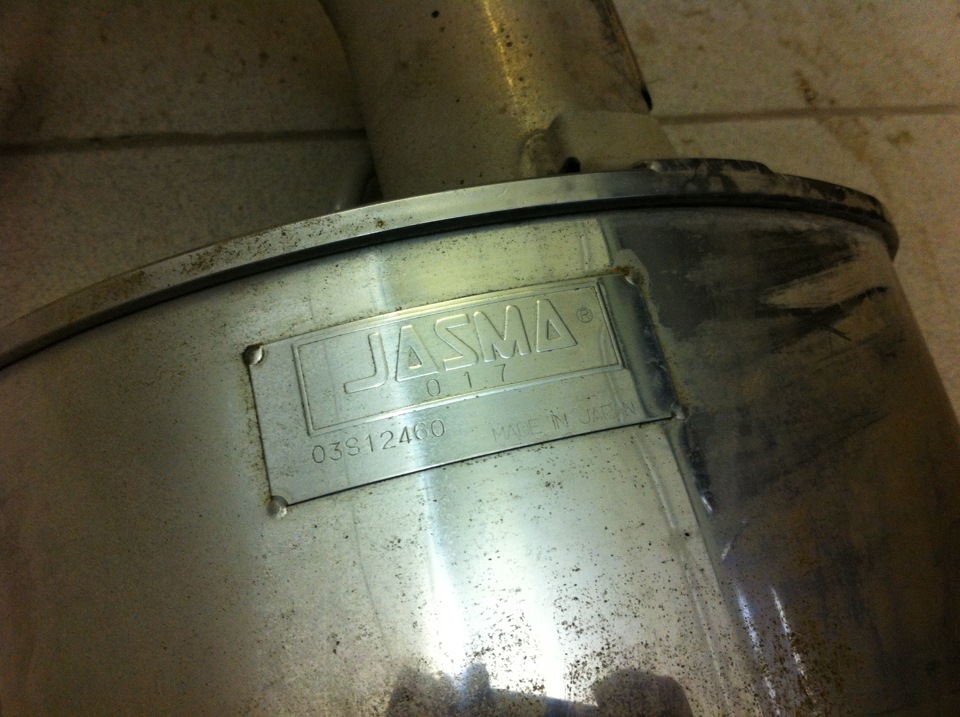 Выхлоп Jasma взамен сток 1,5. — Subaru Impreza (GE/GH), 2 л, 2007 года ...