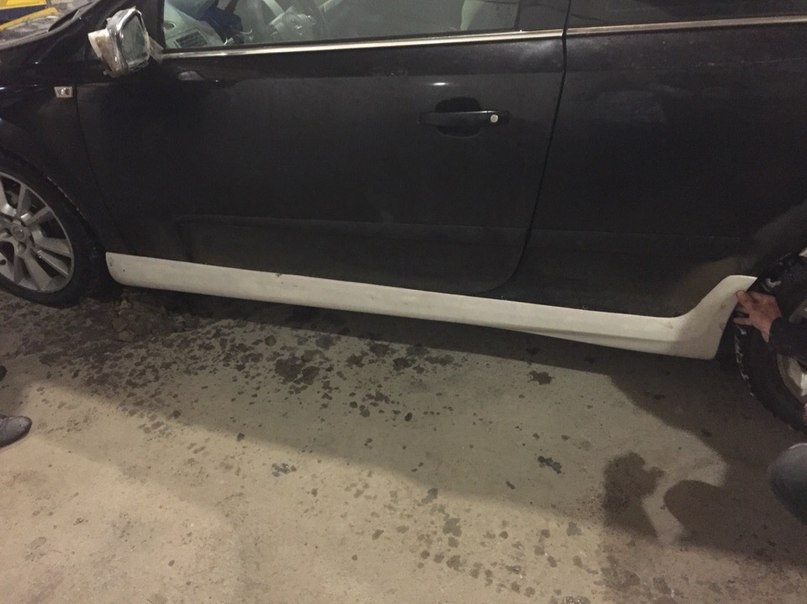 Уехали пороги :))) — Opel Astra H GTC, 1,6 л, 2008 года | тюнинг | DRIVE2