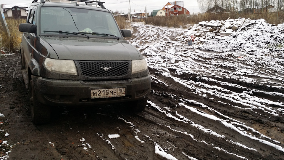 Помылся в стомиллионный раз за этот месяц. — УАЗ Patriot, 2,7 л, 2014 ...