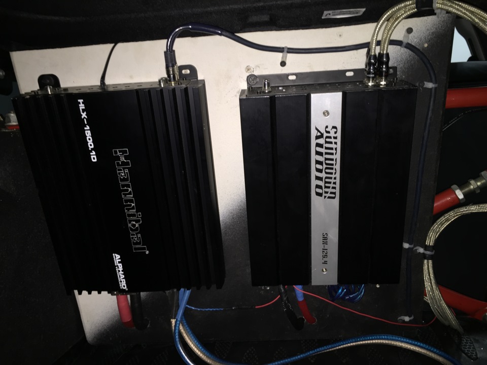 Fi BTL n2 12. Sundown Audio SAX-125.4 — Lada Калина Универсал (2G), 1,6 ...