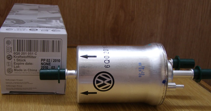 6Q0201051C Фильтр топливный VAG | Запчасти на DRIVE2