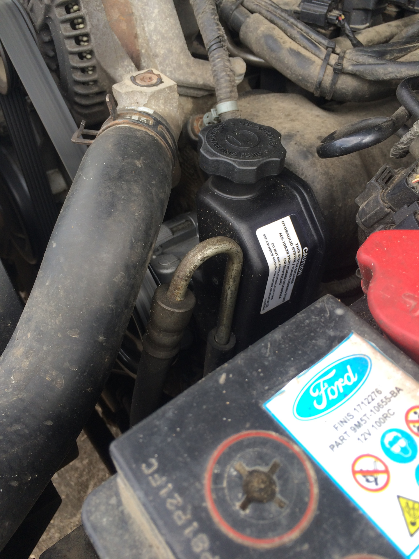 Замена насоса ГУР — Jeep Grand Cherokee (WK), 4,7 л, 2005 года ...