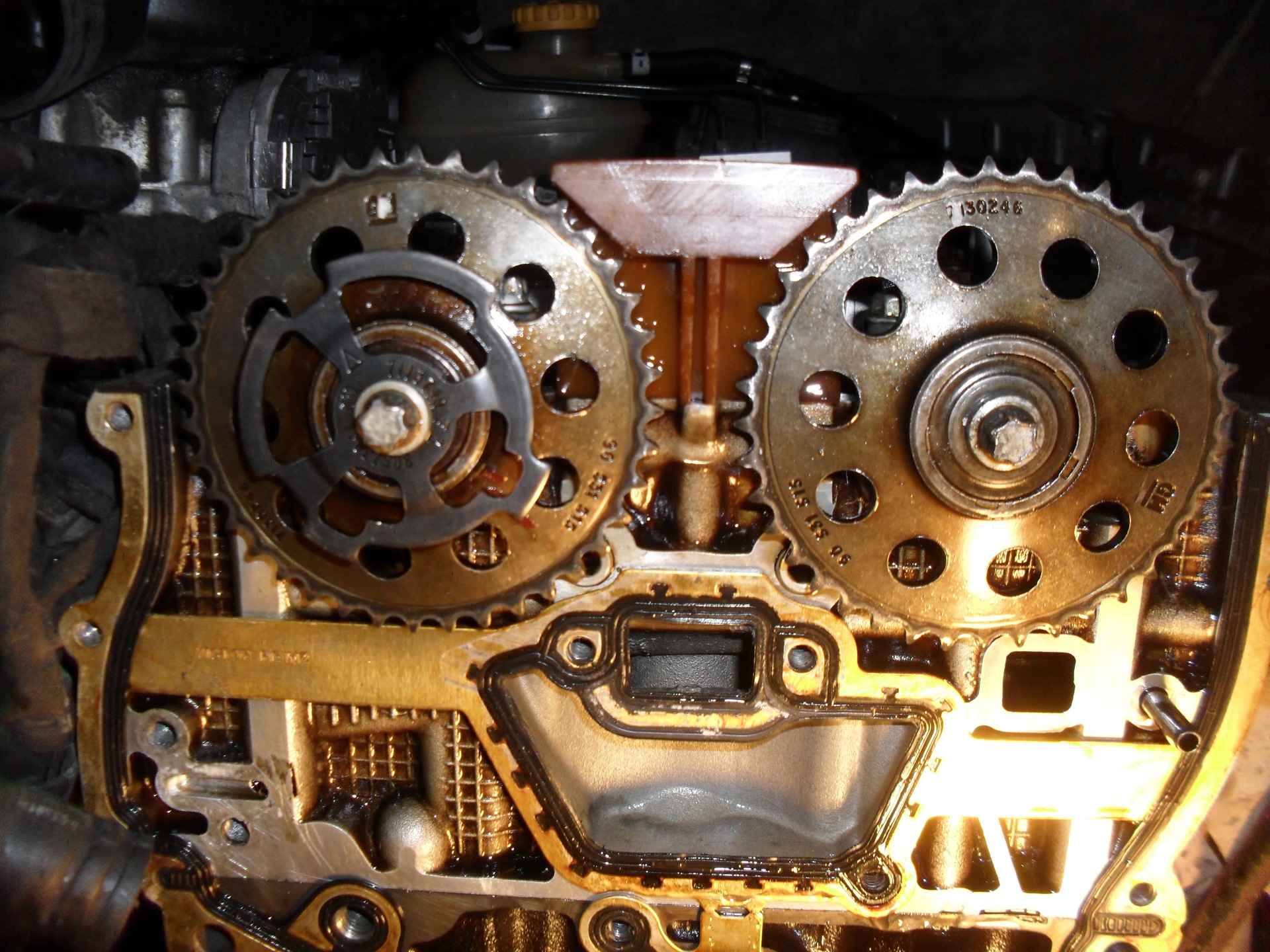 Замена ГРМ+гидрокомпенсаторы+поликлиновый ремень — Opel Corsa C, 1,2 л ...