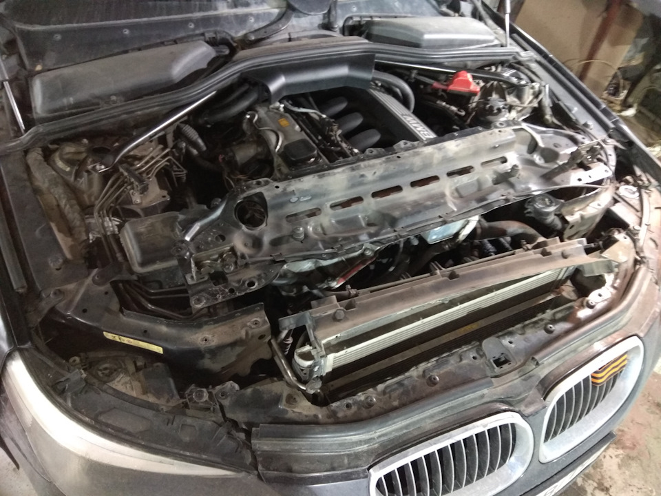 Мойка двигателя — BMW 5 series (E60), 2,5 л, 2006 года | визит на ...
