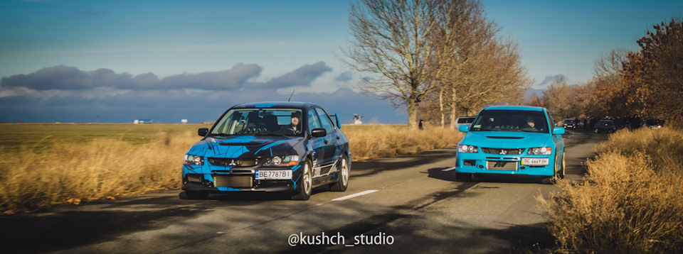 roll on видео заездов — Mitsubishi Lancer Evolution IX, 2 л, 2007 года ...