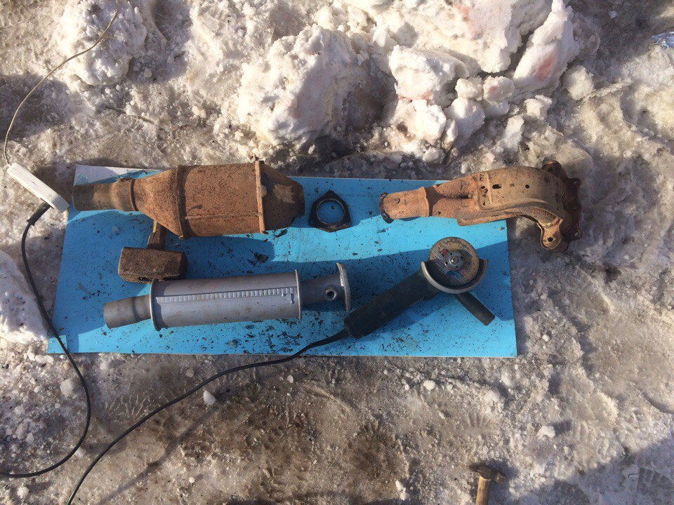 27301S Вставка вместо катализ. VW Passat с… ATIHO | Запчасти на DRIVE2