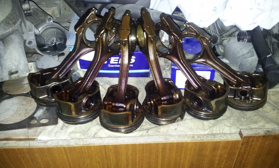 подготовка и чистка мотора M52TU B28 1999" УСТАНОВЛЕНО — BMW 3 series ...