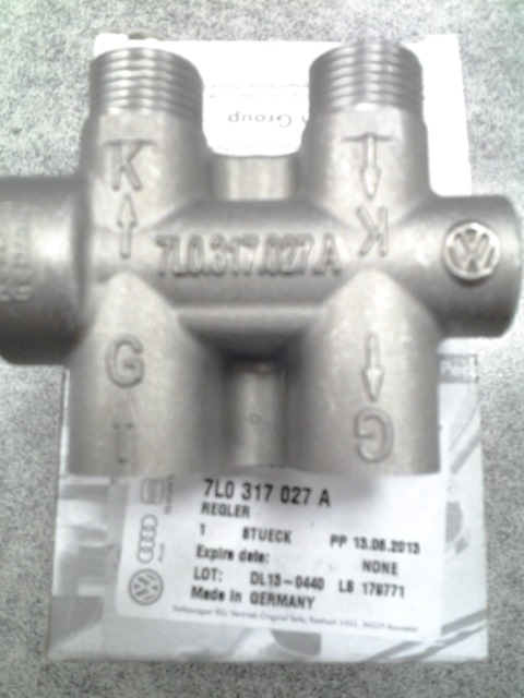 7L0317027A Термостат масла акпп 42л VAG | Запчасти на DRIVE2