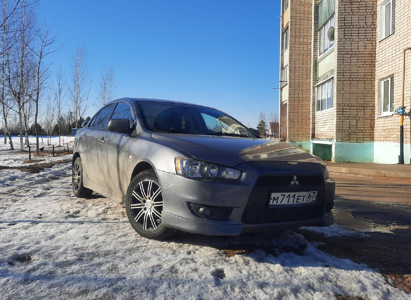 №27. Вопрос! Смазка для развальных болтов. — Mitsubishi Lancer X, 2 л ...