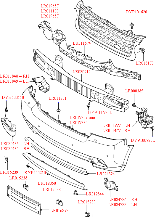LR024324 Крышка Jaguar Land Rover | Запчасти на DRIVE2