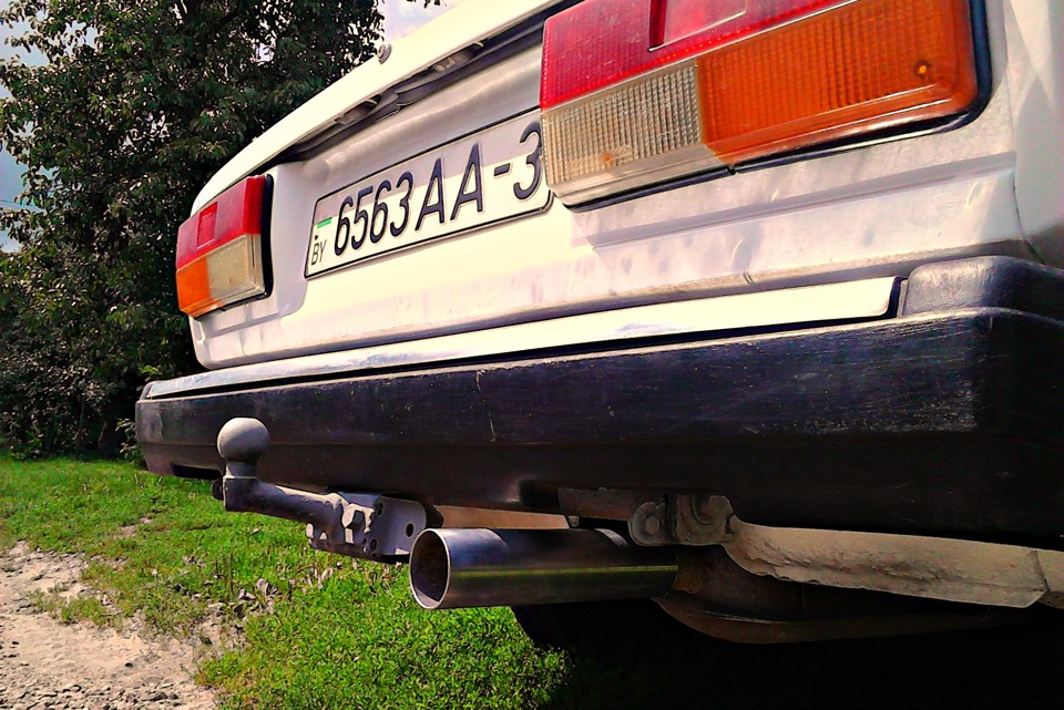 Насадка на глушитель — Lada 2107, 1,5 л, 1994 года | аксессуары | DRIVE2