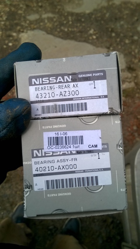 40210AX000 Подшипник ступицы переднего колеса с авс NISSAN INFINITI ...