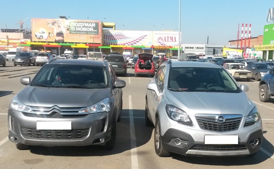 Сравнение Citroen C4 Aircross и Opel Mokka. Фотораздел 7 — Citroen C4 ...