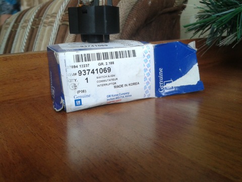 93741069 Выключатель зажигания GM | Запчасти на DRIVE2