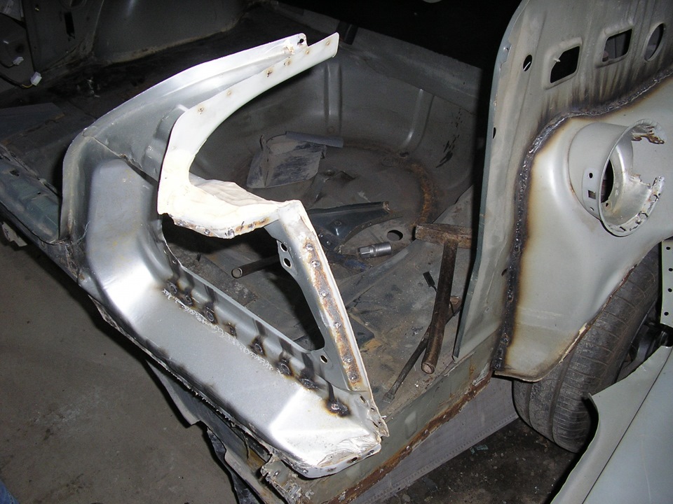 Кузовной ремонт part.4 — Daewoo Nexia (2G), 2 л, 1997 года | кузовной ...