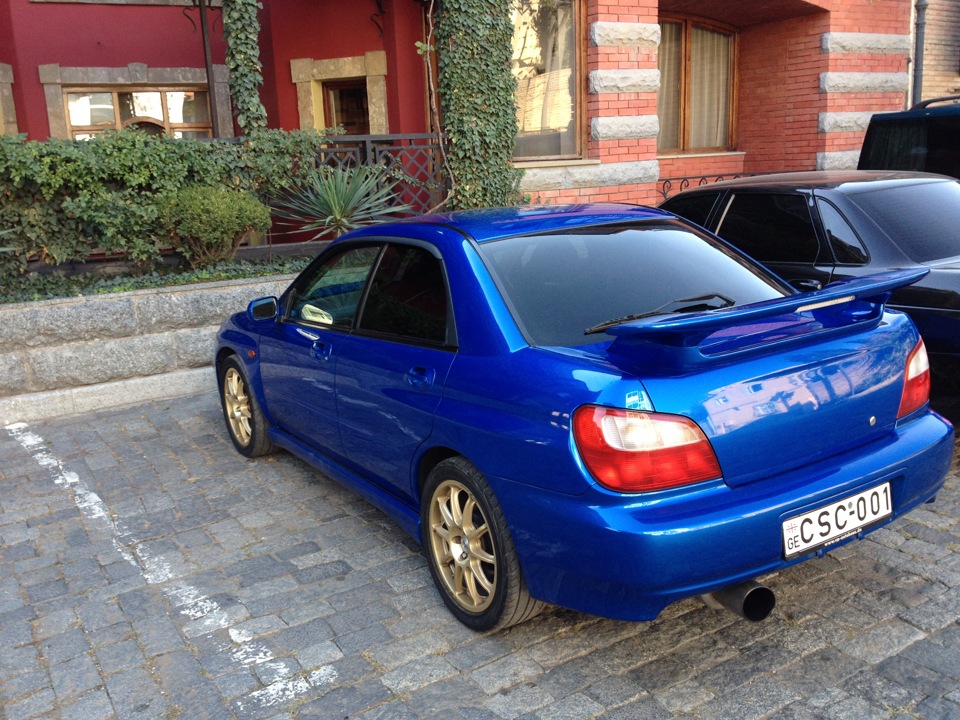 Обещанные фото после Мойки :) — Subaru Impreza WRX STI (GD), 2 л, 2002 ...