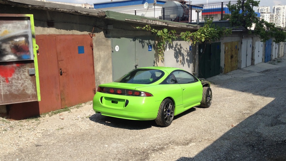 Interior — Mitsubishi Eclipse (2G), 2 л, 1995 года | кузовной ремонт ...